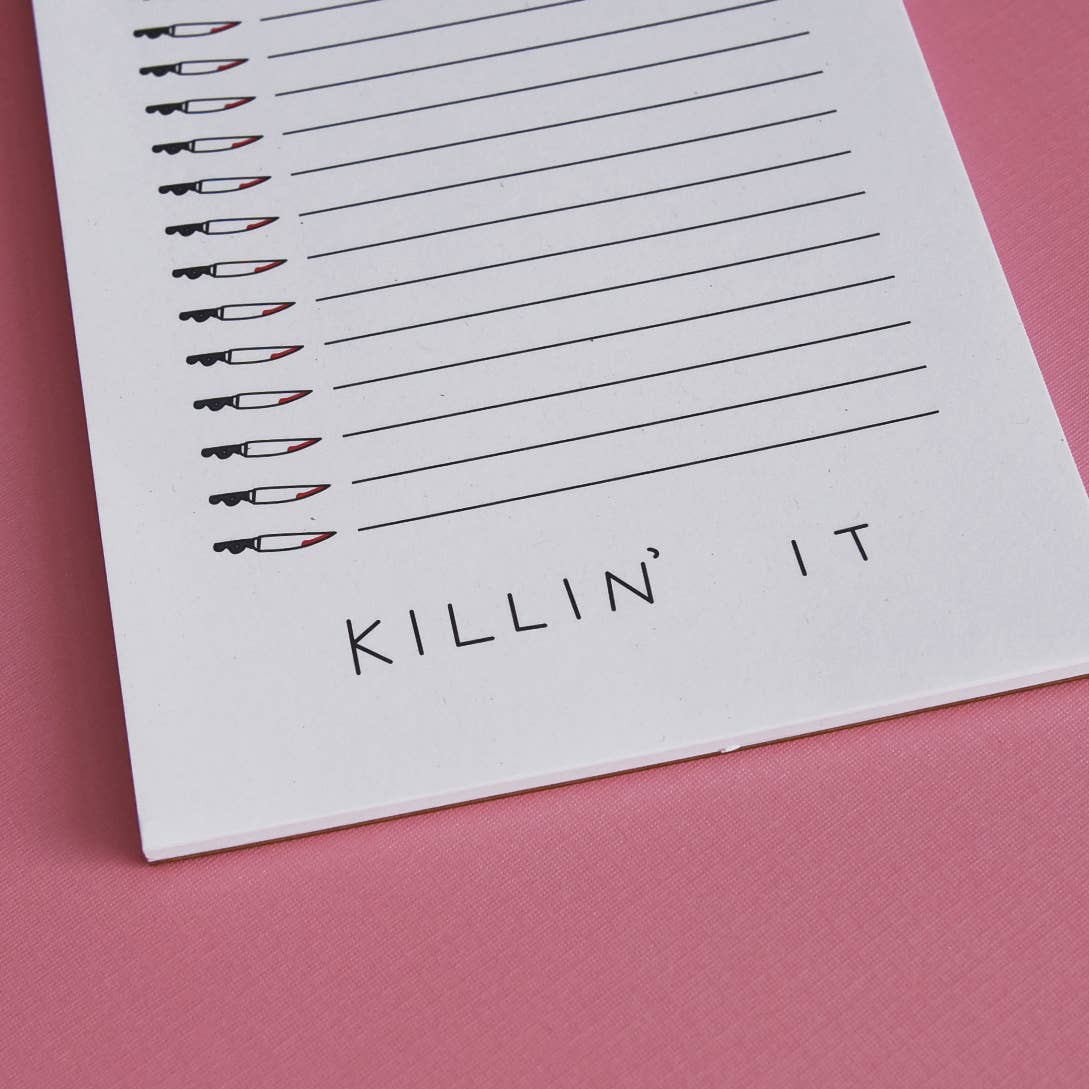 Killin It Notepad | Funny Notepad | Larissa Loden Lifestyle