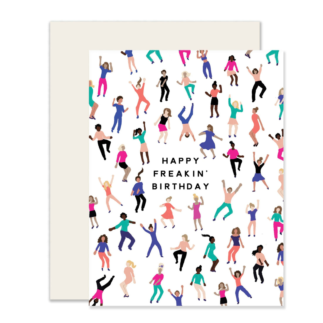 Happy Freakin Birthday Card | Made in U.S.A. Birthday Greeting Card | Larissa Loden