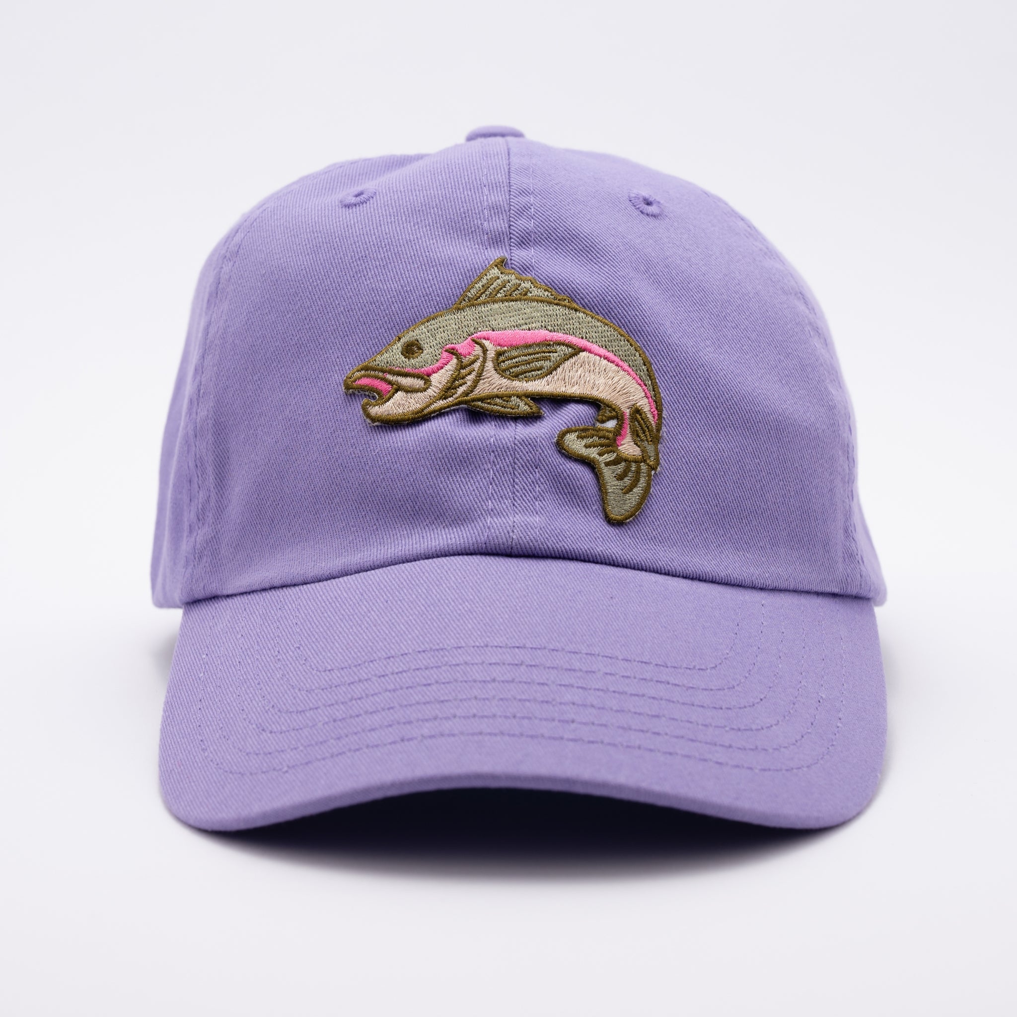 Rainbow Trout Baseball Hat | One Size, Adjustable | Larissa Loden